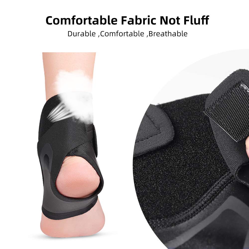 Neoprene Breathable Adjustable Ankle Brace Ankle Support for Sprained ...