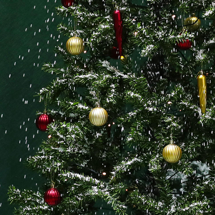 1.4-1.9m New Snowing Christmas Tree With Umbrella Base Music Lighting ...